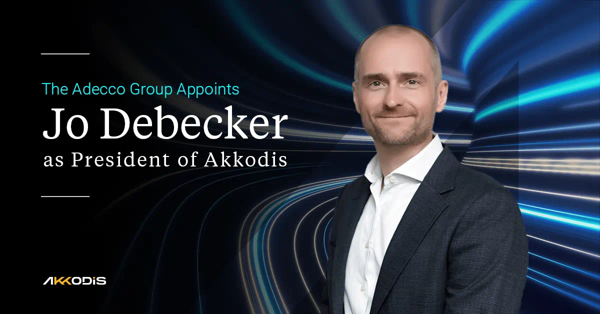 Jo Debecker Appointed as new President of Akkodis