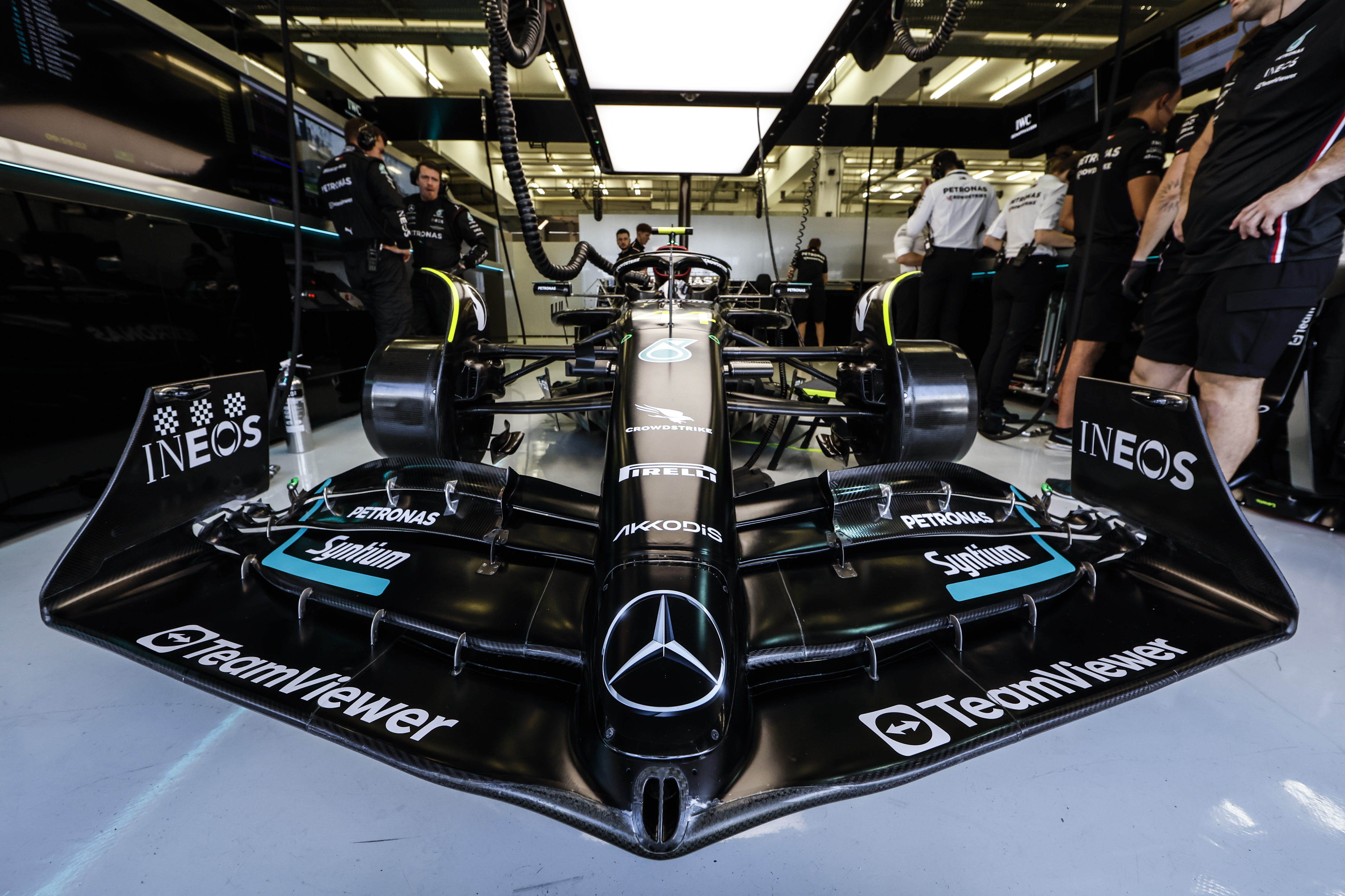 Mercedes F1 Team Web Site